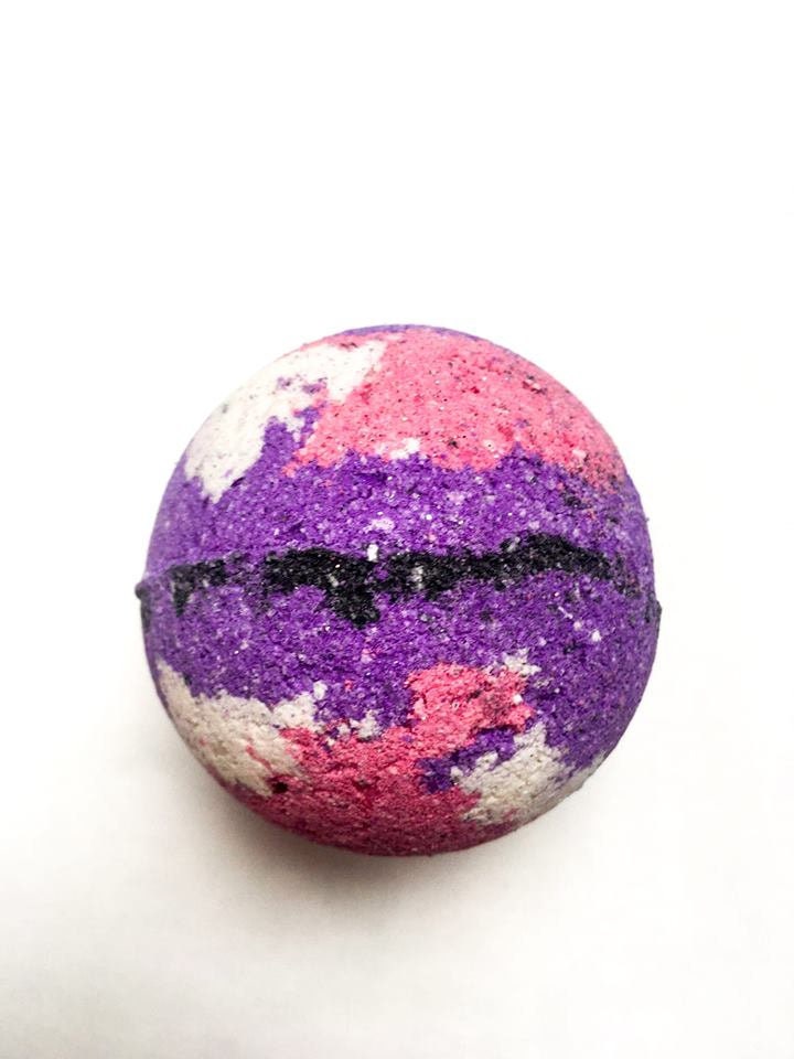 Black Raspberry Vanilla, Colorful Handcrafted Bath Bombs for Kids Bath ...