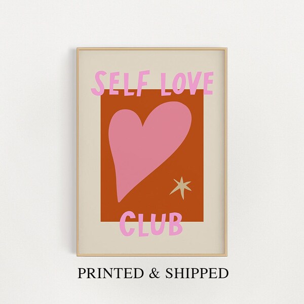 Self Love Print Etsy