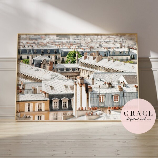 Paris Rooftops - Etsy