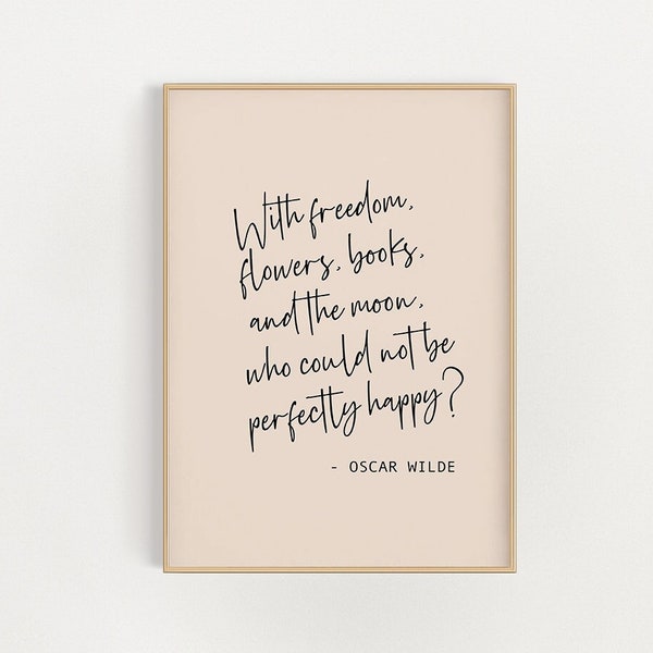Oscar Wilde Quotes - Etsy