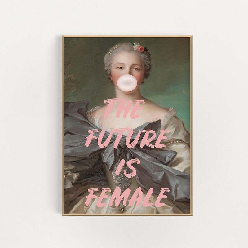 Female Poster - Etsy
