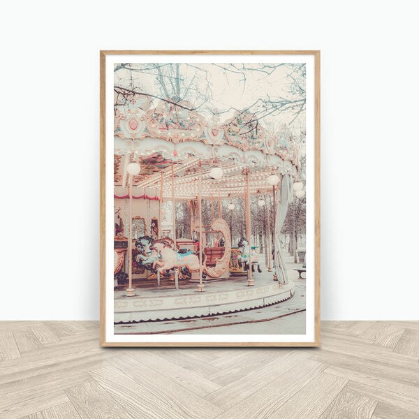 Carousel Art - Etsy