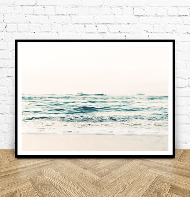 Ocean Print Beach Photography Beach Print Coastal Print - Etsy