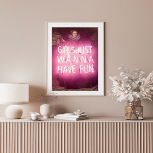 Altered Art Quote Print, Digital Download Print, Bedroom Print, Pink ...