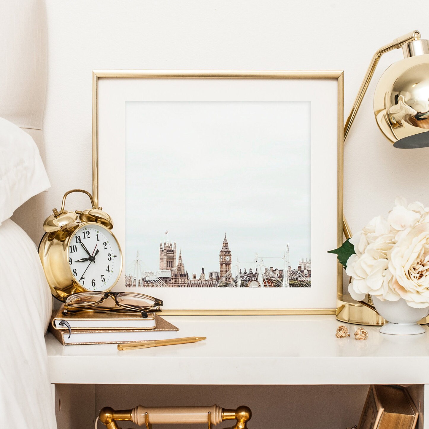 London Skyline Print London Print London Wall Print Digital - Etsy ...