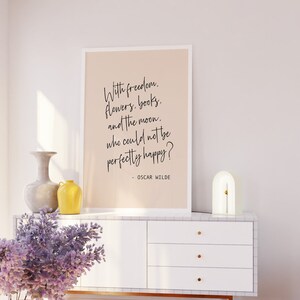 Oscar Wilde Quote Printable Poster, Instant Download Quote Poster ...