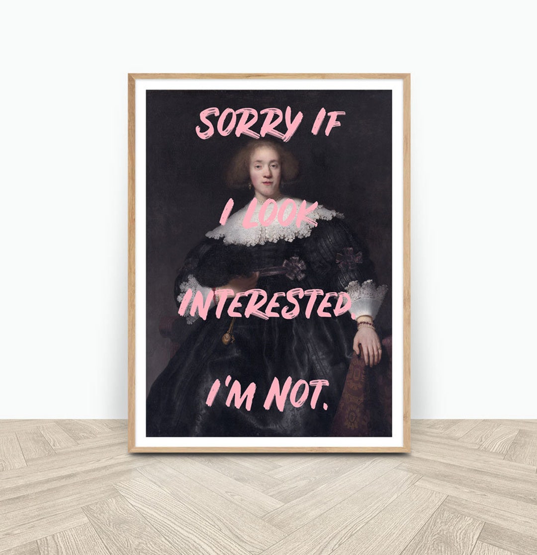 Altered Art Quote Print, Digital Download Print, Bedroom Print, Pink ...