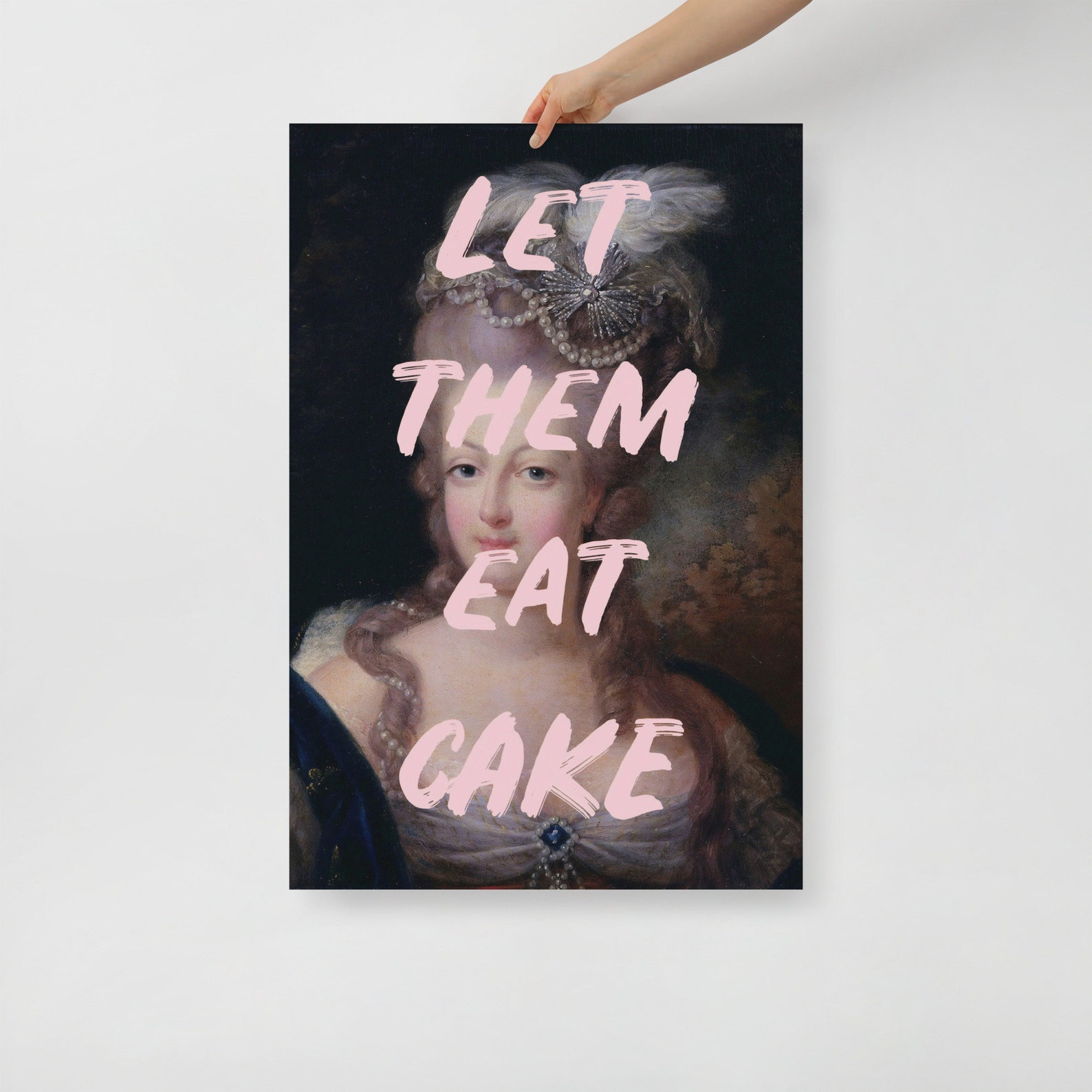 Marie Antoinette Let Them Eat Cake Poster Printed and | Etsy