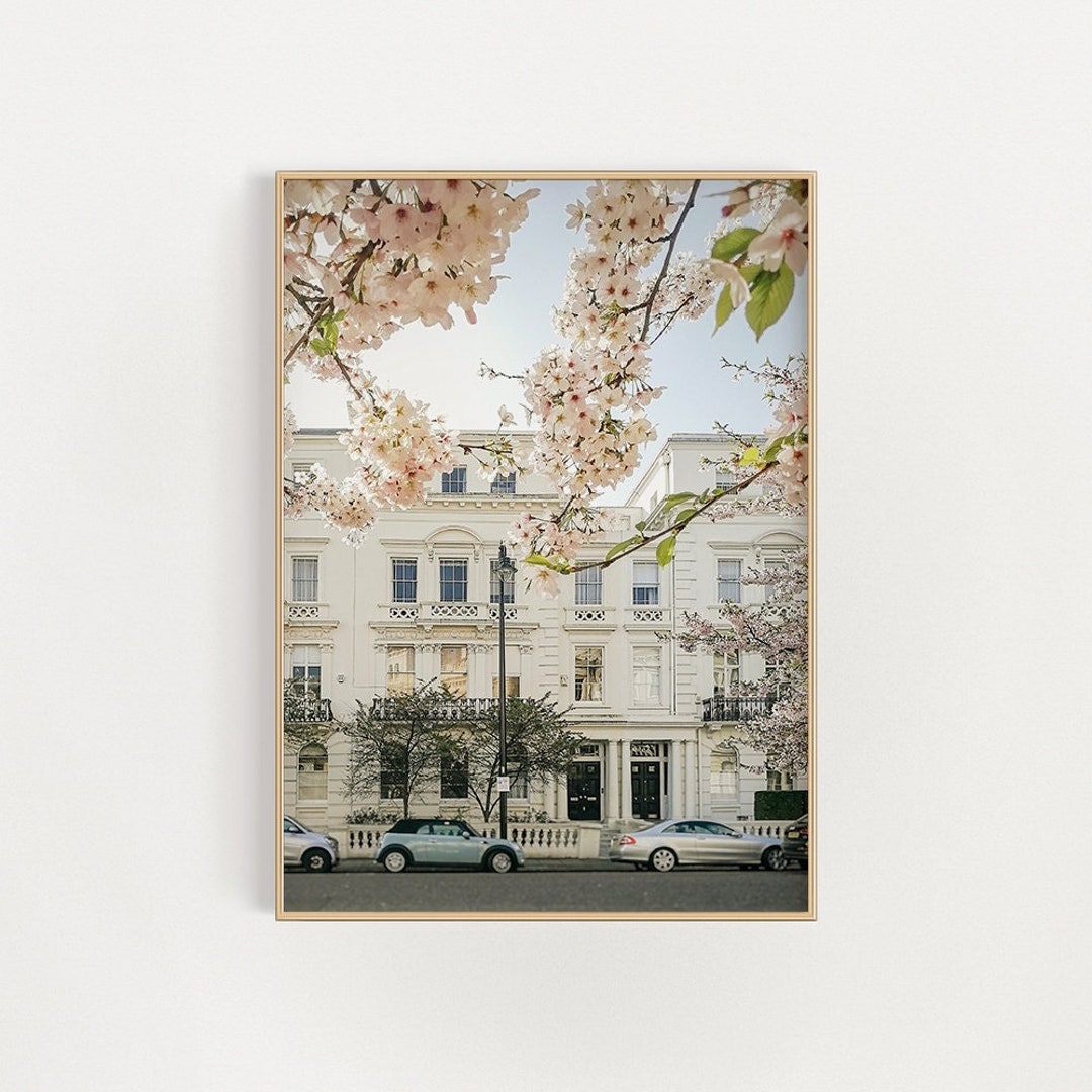 Notting Hill Spring Wall Art Print, London Photography Print, Printable ...