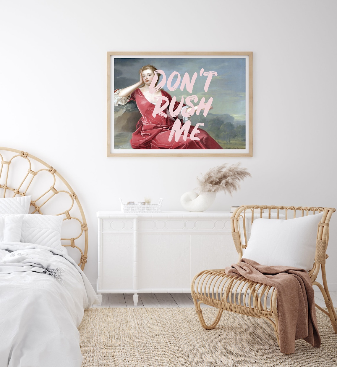 Don't Rush Me Art Print Digital Download Print Altered | Etsy