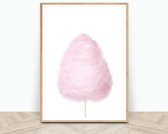 Candy Floss Poster - Etsy