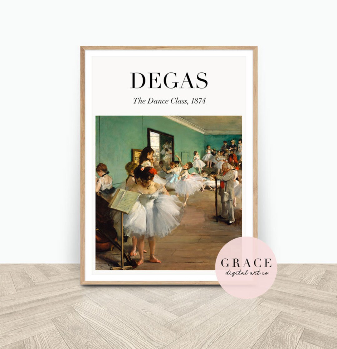 Edgar Degas Print, Art Print, Printable Degas, Digital Downloads ...