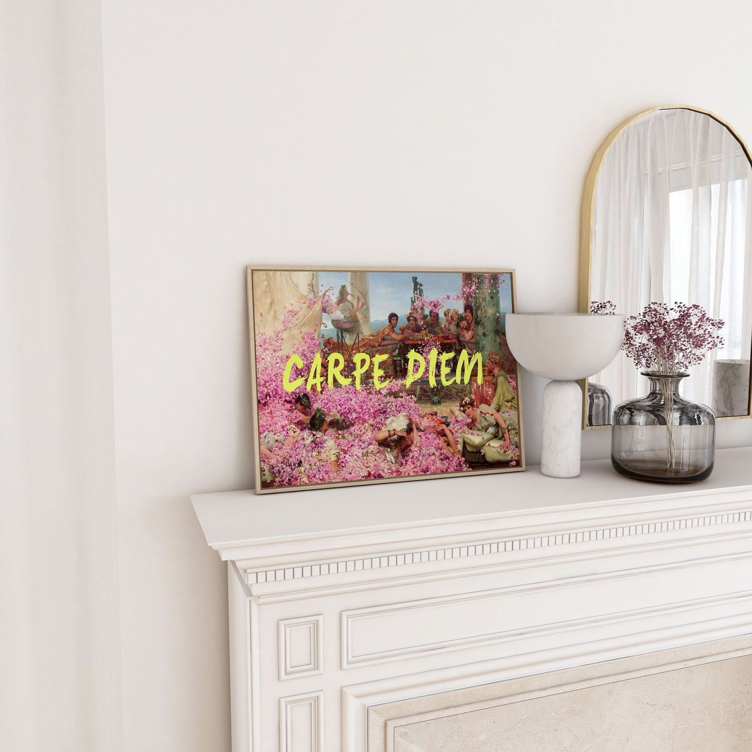 Carpe Diem Art Print Printable Quotes Altered Art Printable - Etsy