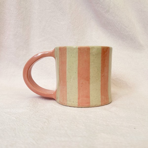 Striped Mugs - Etsy