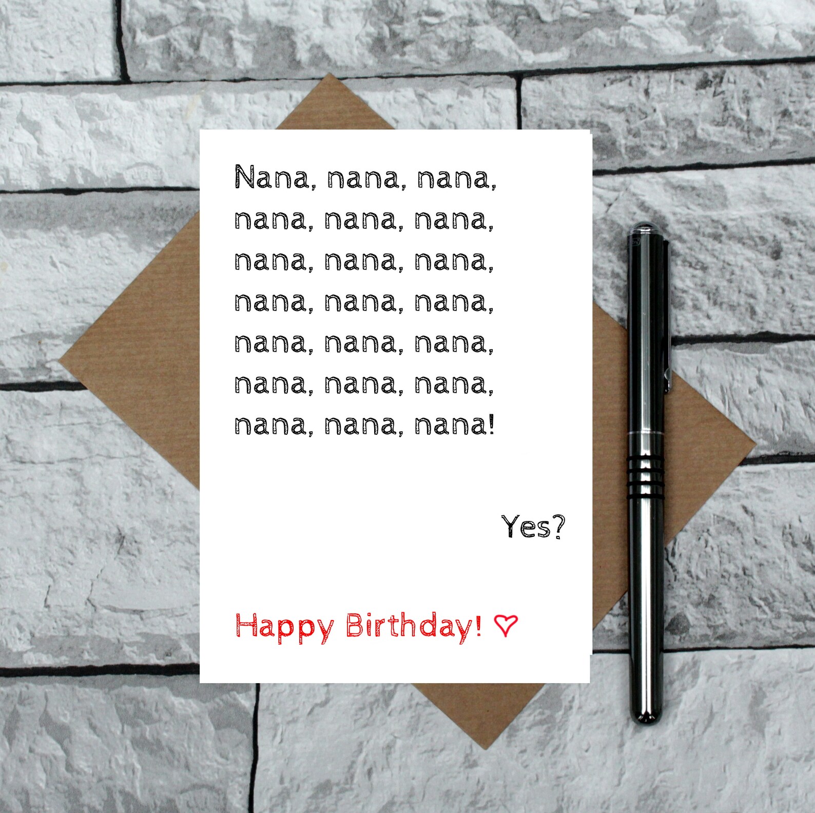 Nana Card Nana Birthday Card Funny Nana Card Birthday - Etsy UK