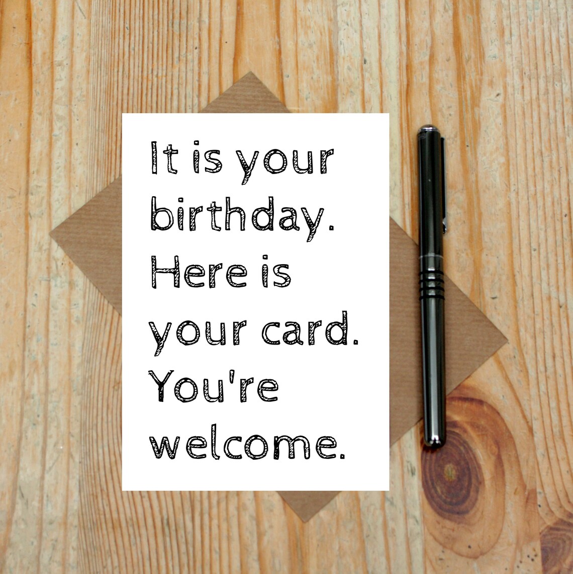 Funny Birthday Card Dry Humour Card Cheeky Birthday Card - Etsy UK
