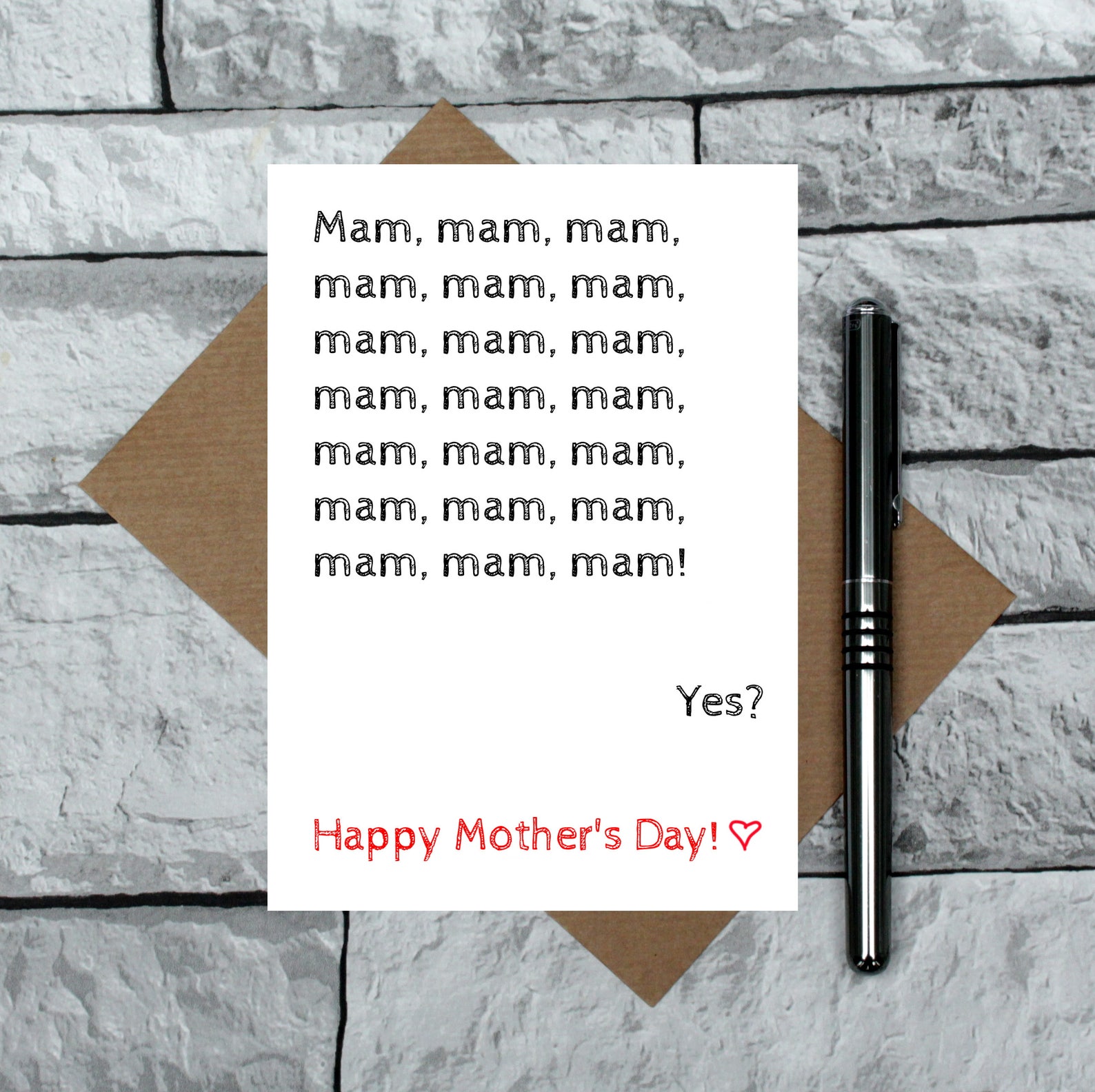 Mam Card Funny Mother's Day Card for Mam Northern Mam - Etsy UK