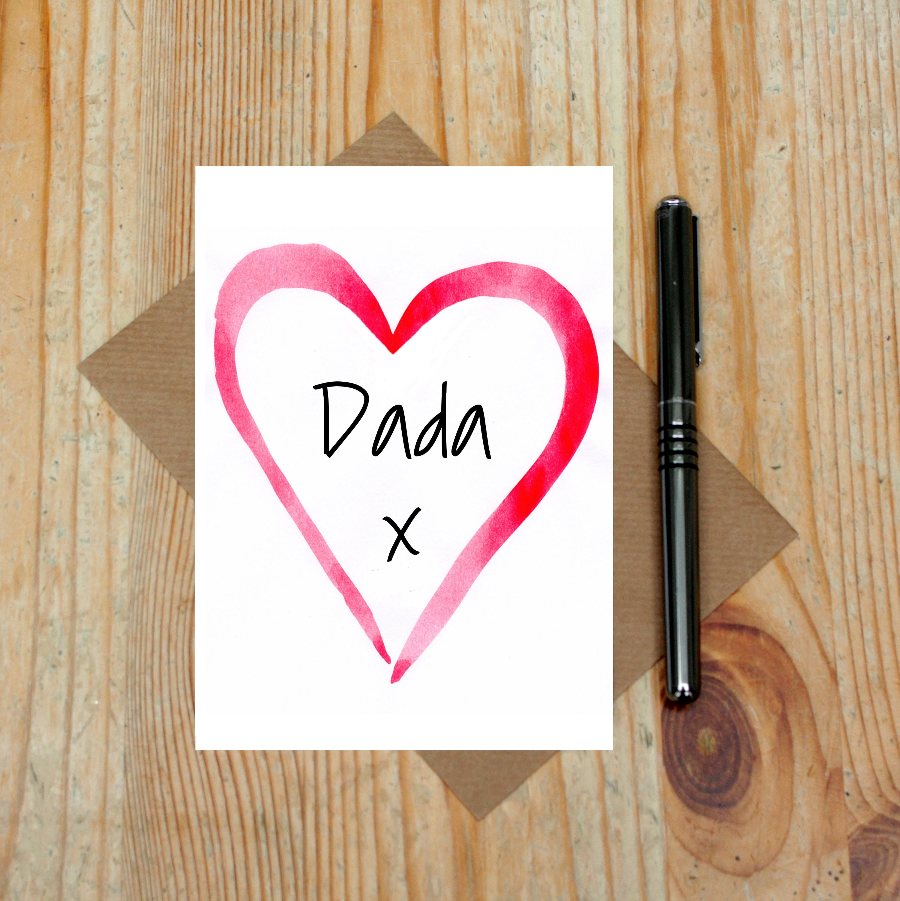 Father's Day Card for Dada Cute Birthday Card for Dada - Etsy