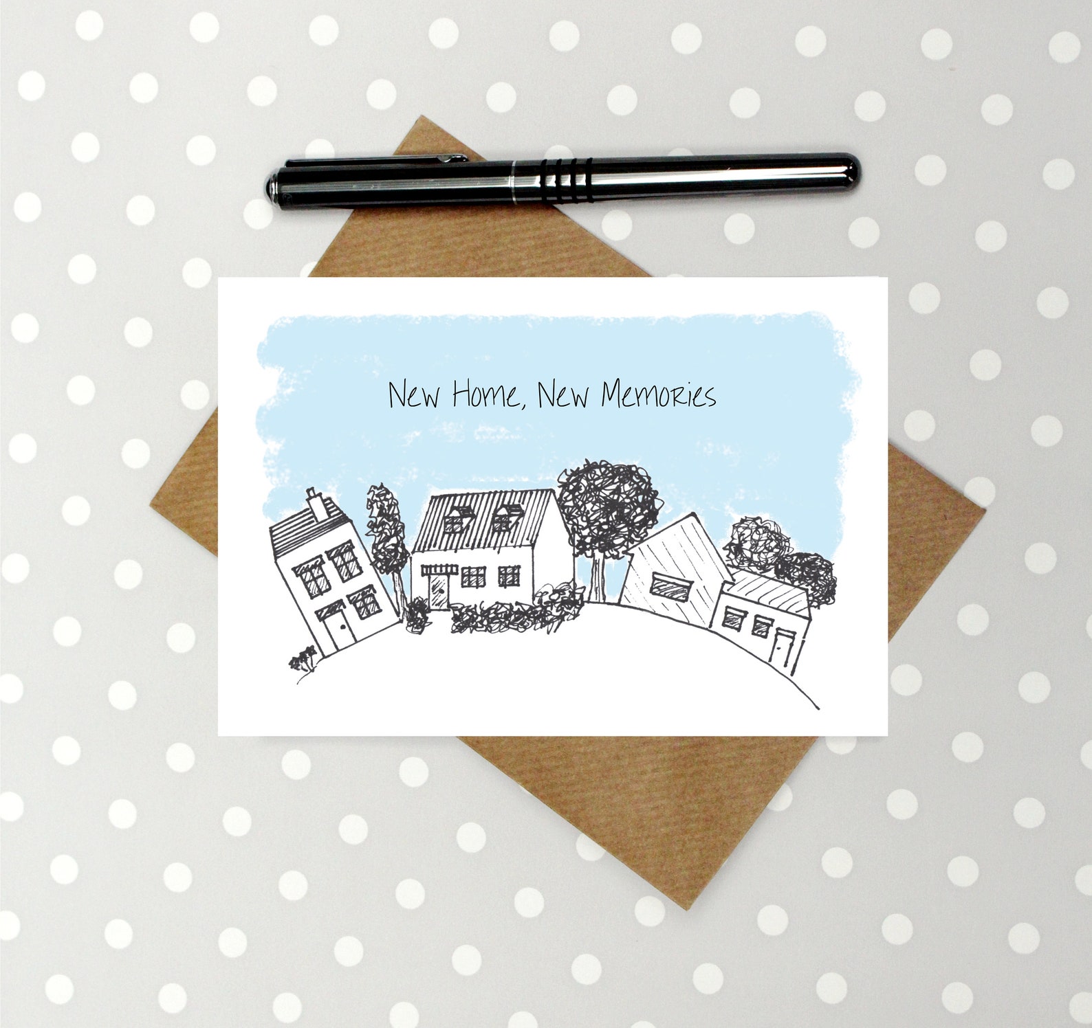 New Home Card Moving House Card Congratulations Card - Etsy UK
