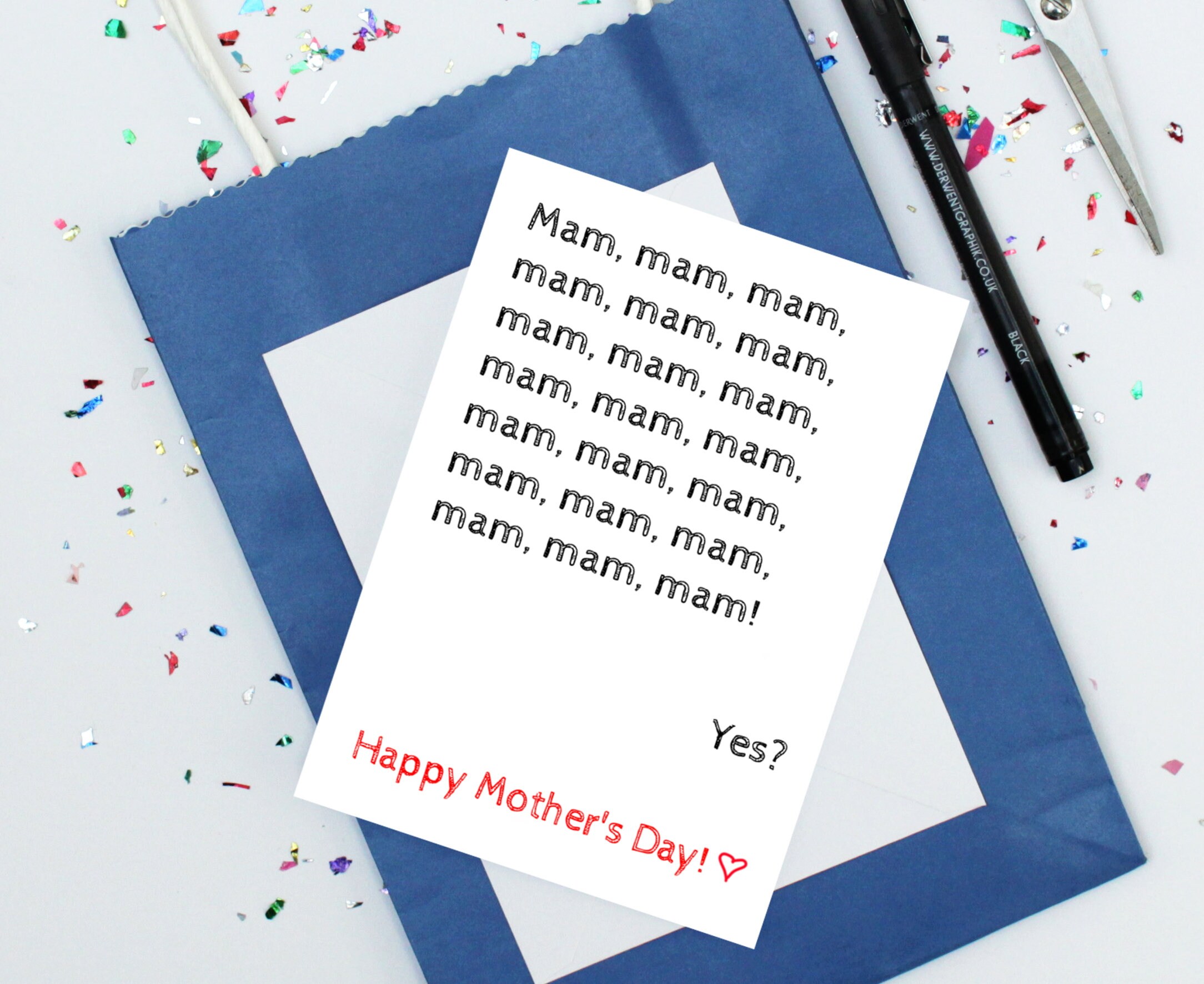 Mam Card Funny Mother's Day Card for Mam Northern Mam - Etsy UK