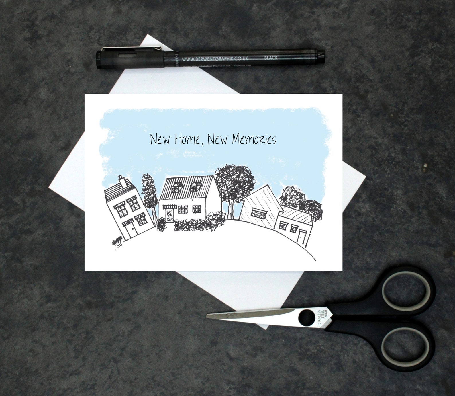 New Home Card Moving House Card Congratulations Card - Etsy UK
