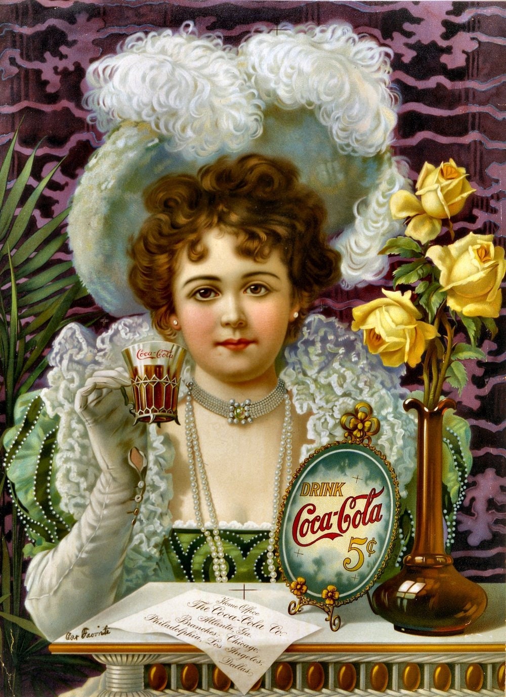 Coca Cola Logo 1890