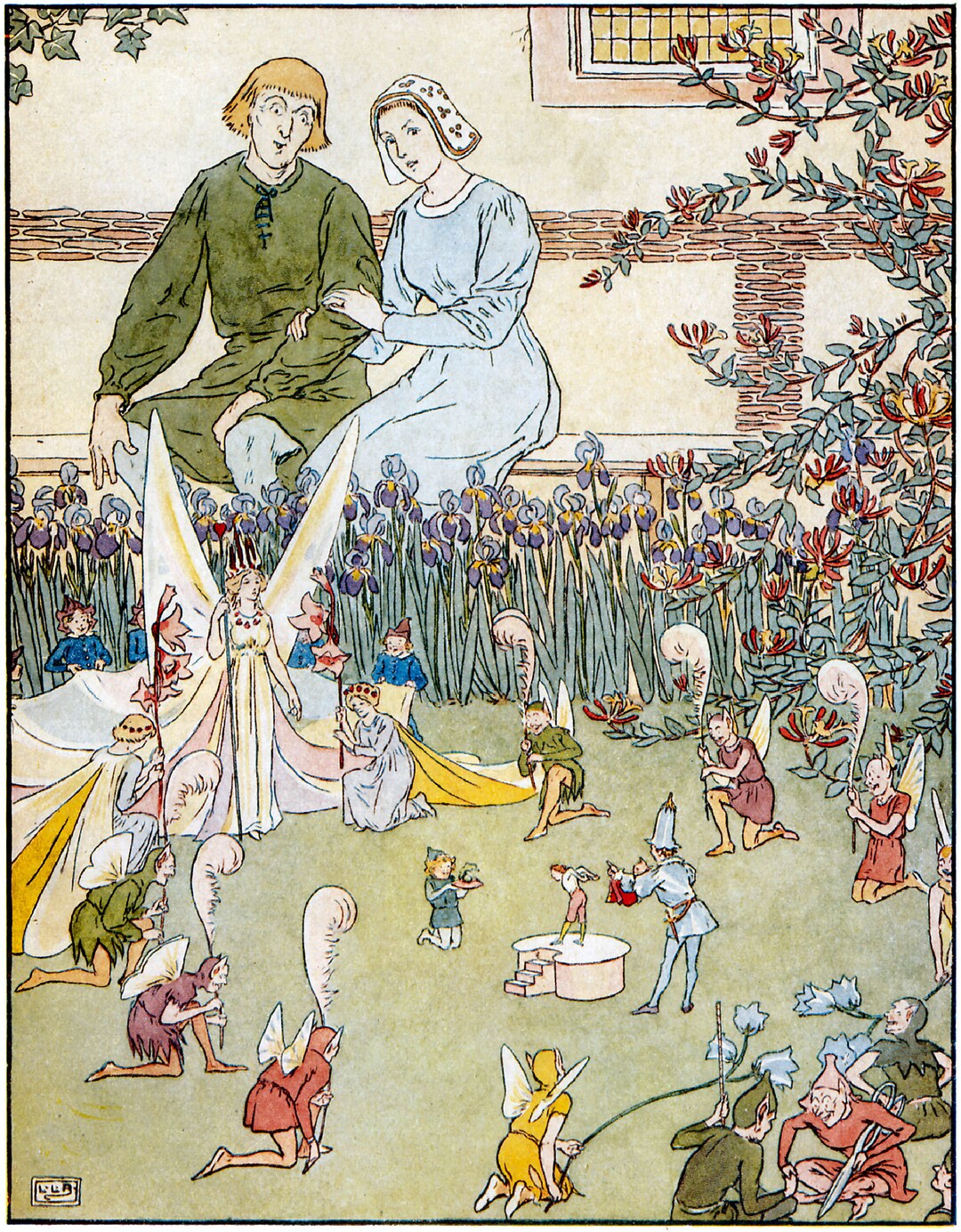 The Golden Goose, Brothers Grimm, Arte de ilustración de libros ...