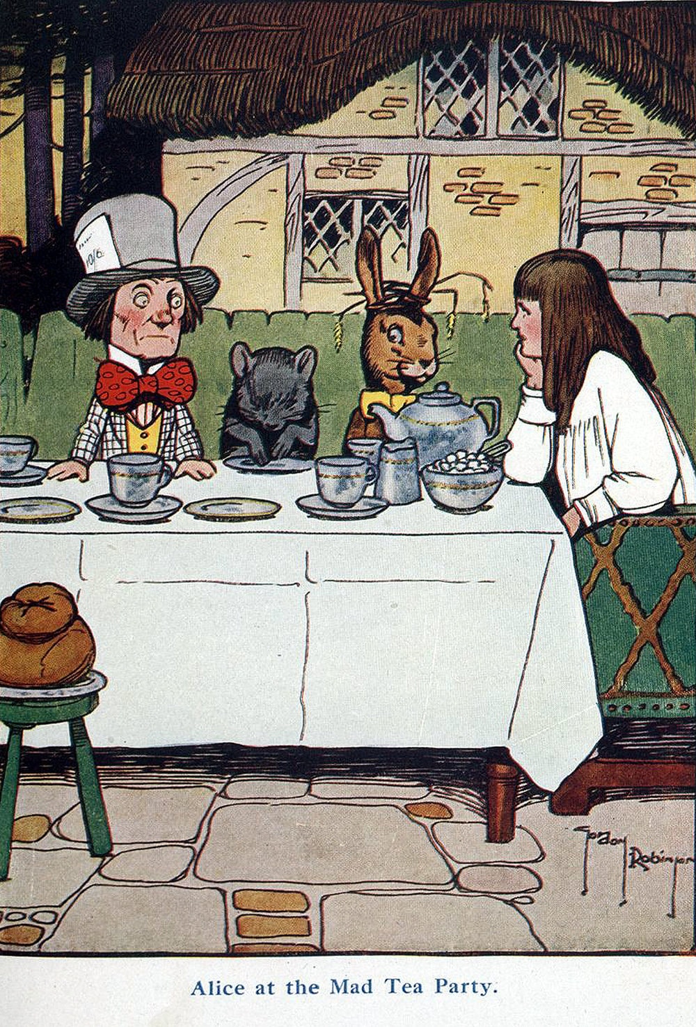 4 ALICE in WONDERLAND Illustrations by Gordon Robinson NEW | Etsy