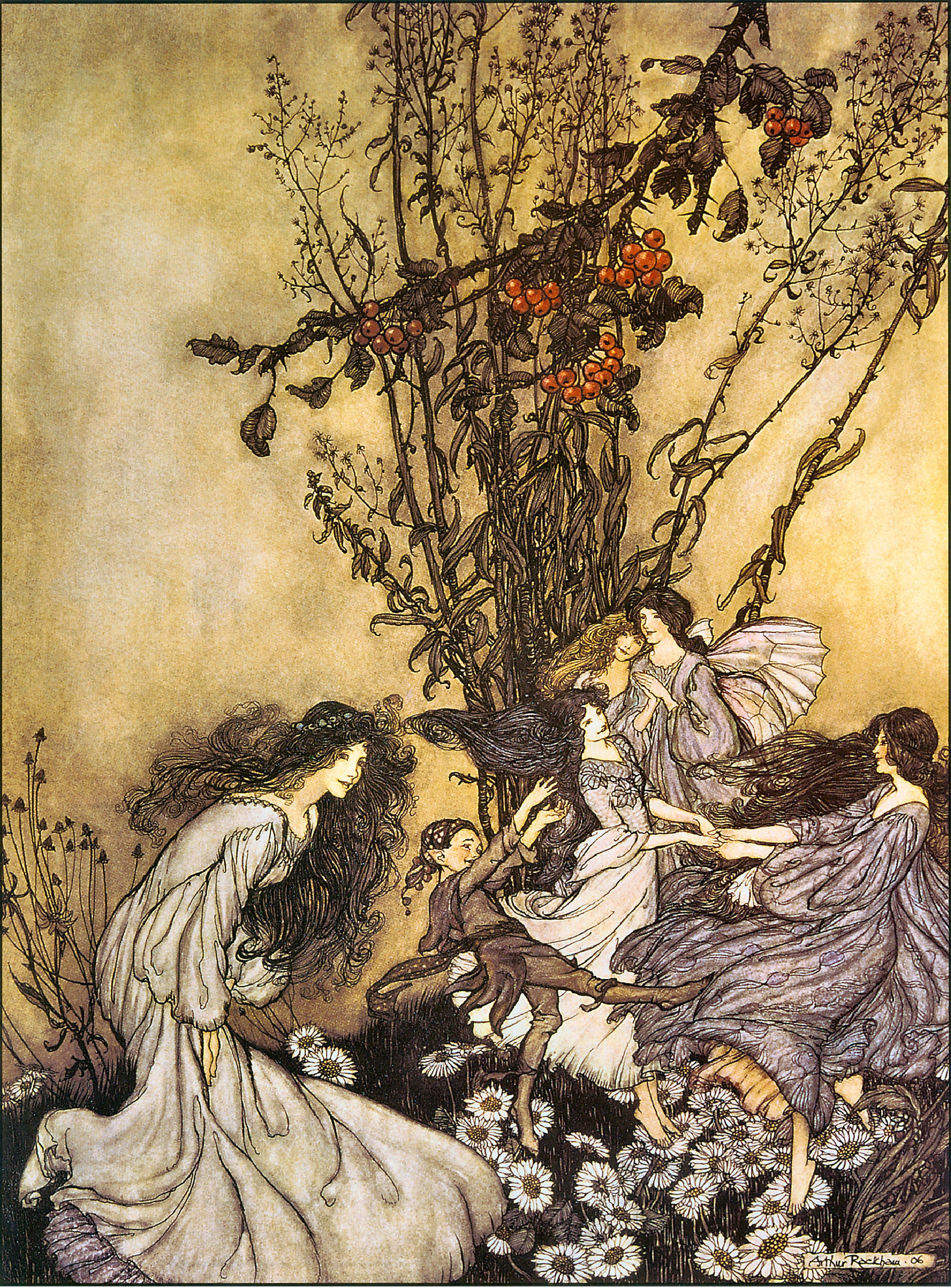 Arthur Rackham Elves