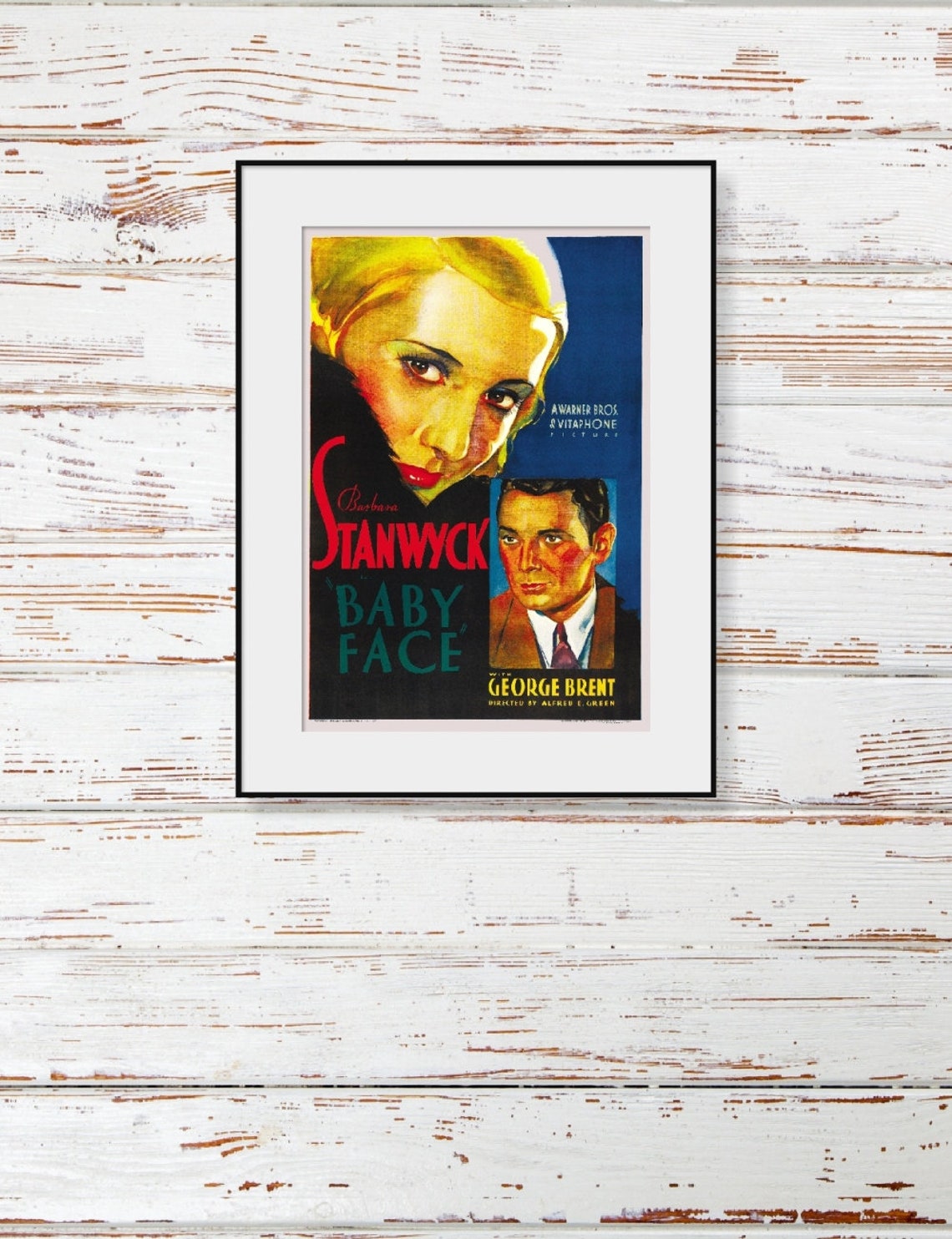 BABY FACE 1933 Movie Poster NEW Fine Art Giclee Print Pre - Etsy