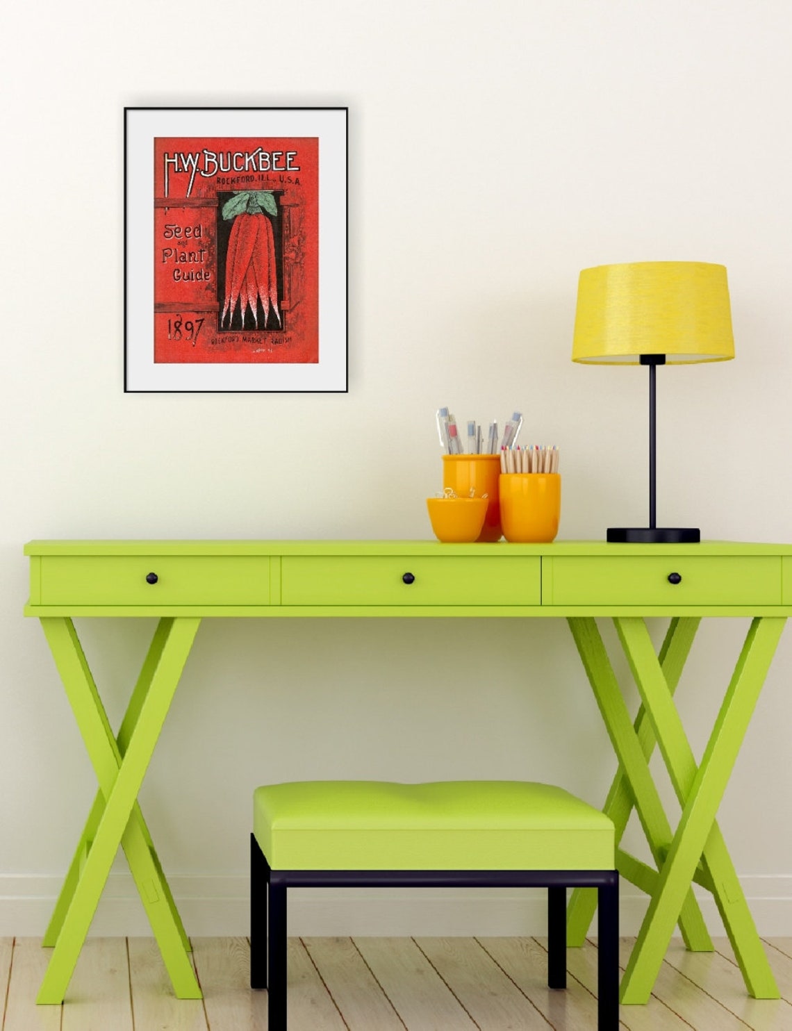 1897 H W BUCKBEE Seed and Plant Guide Catalog NEW Fine Art | Etsy