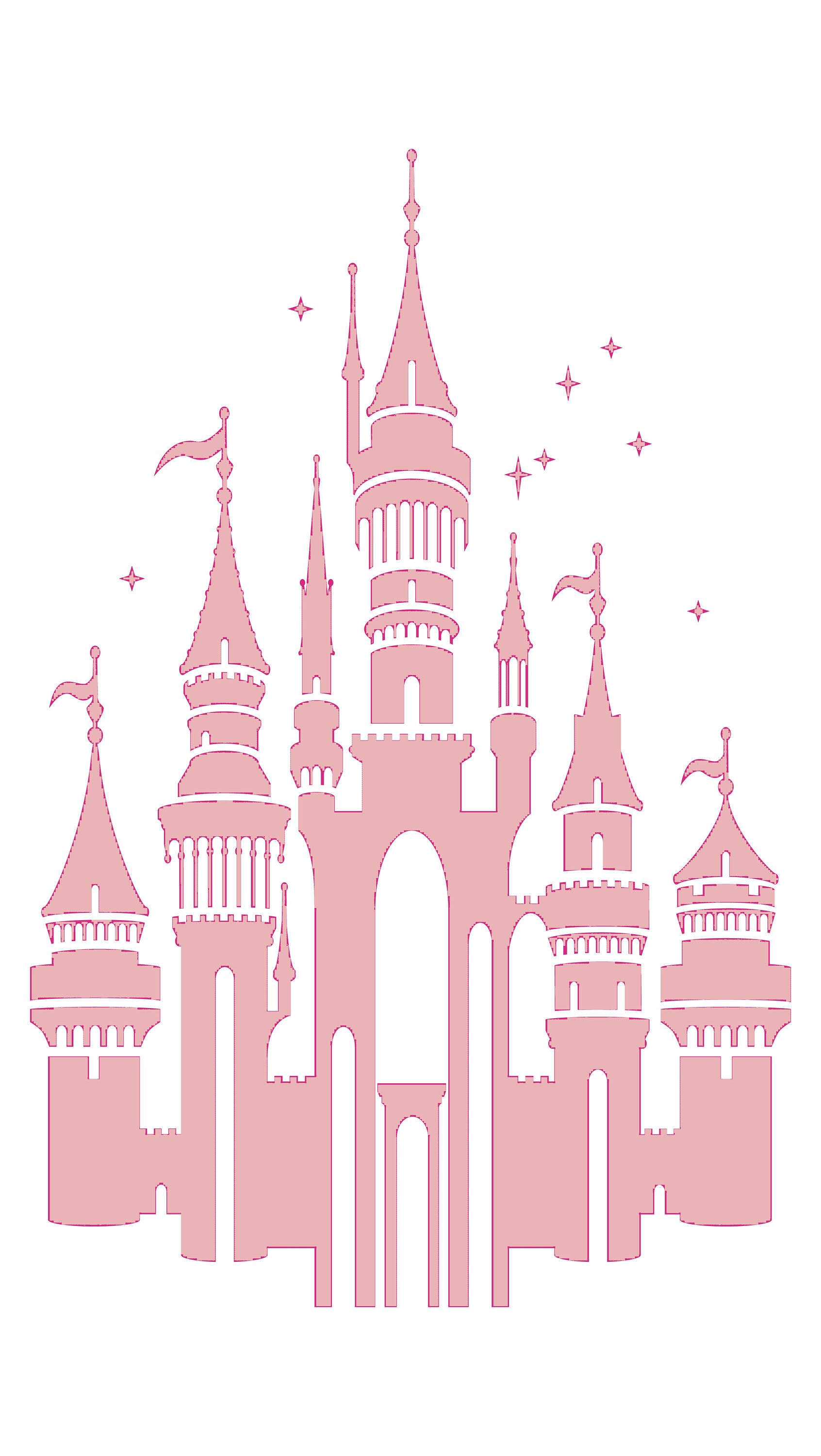 Disney Castle Stencil For Walls