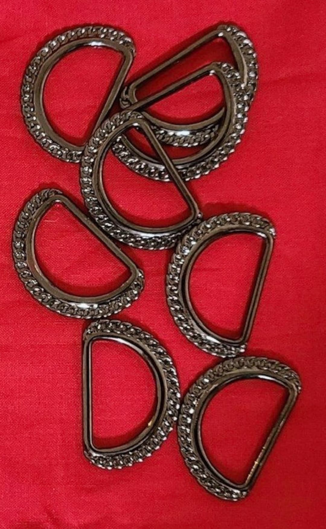 Decorative Metal D Rings Black Nickel 1 Inch (25mm) - Etsy