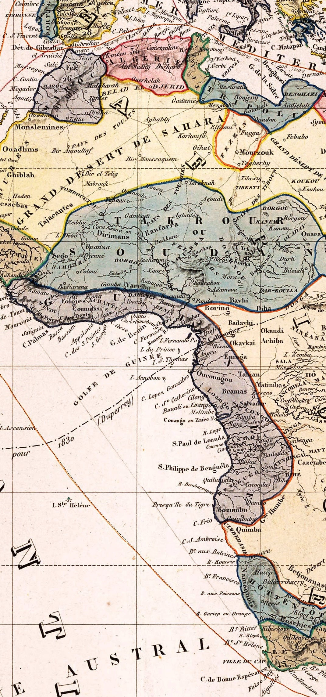 Colorful Digital Vintage Pink World Map Printable Download | Etsy