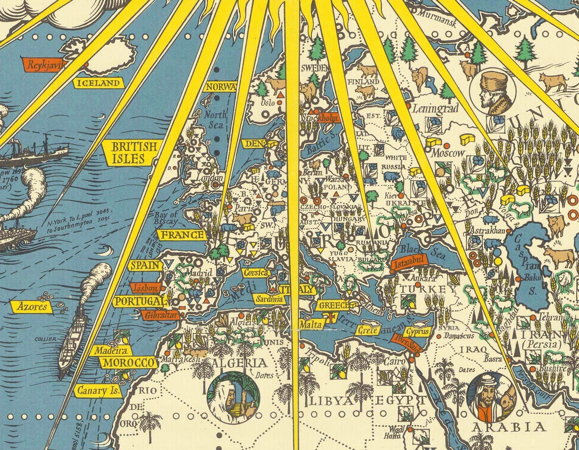 Digital UN World Map World Map Printable Instant Download | Etsy