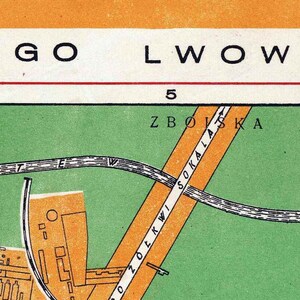 Lwów/ Lviv/ Lemberg City Map Poster on Paper. Historical City Map ...