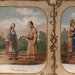 Vintage European Russia Map on Paper 1866, Russia Ethnographic Poster ...