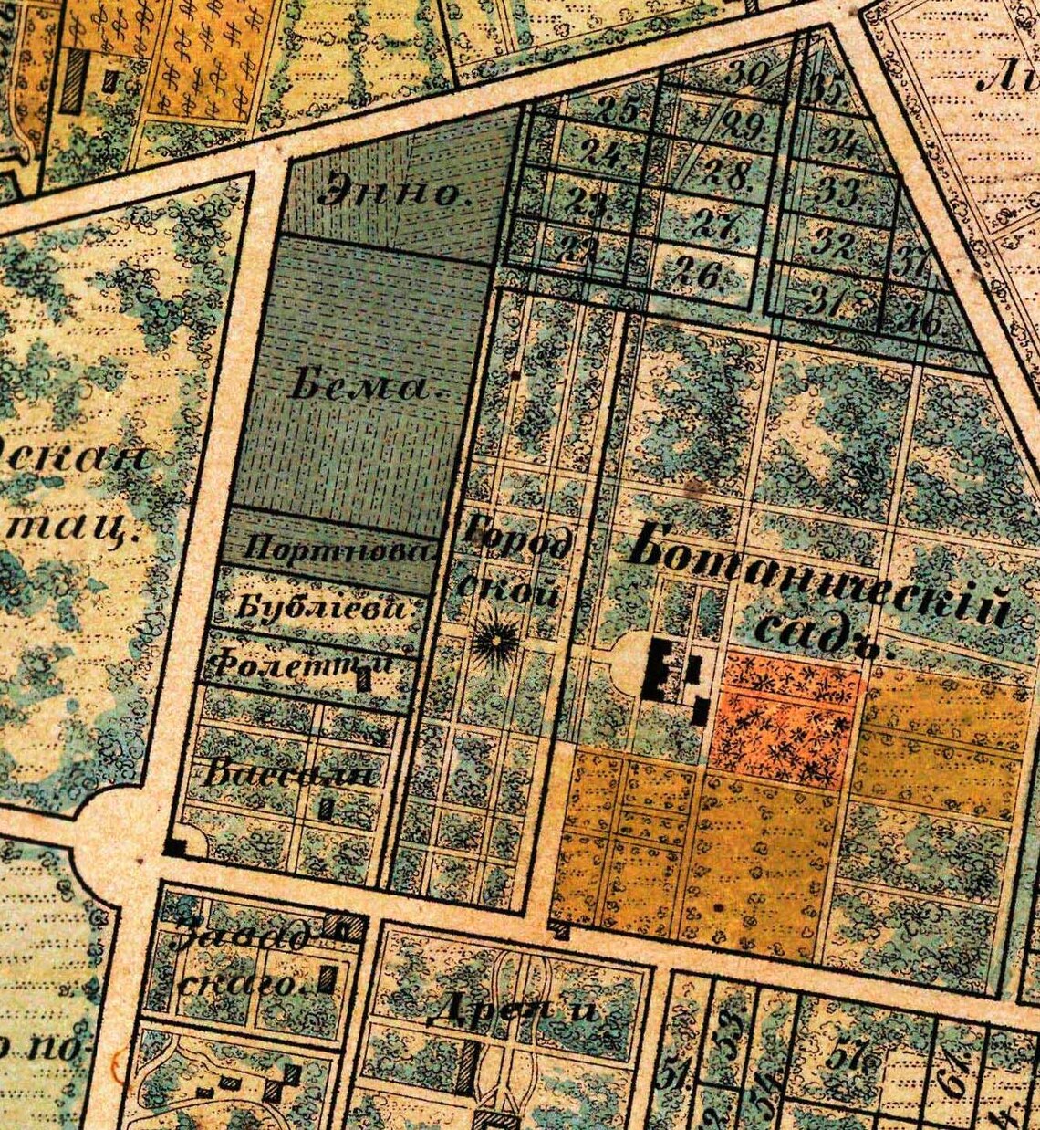 Odessa Ukraine Vintage Map Poster, 1864 Antique City Plan - Etsy