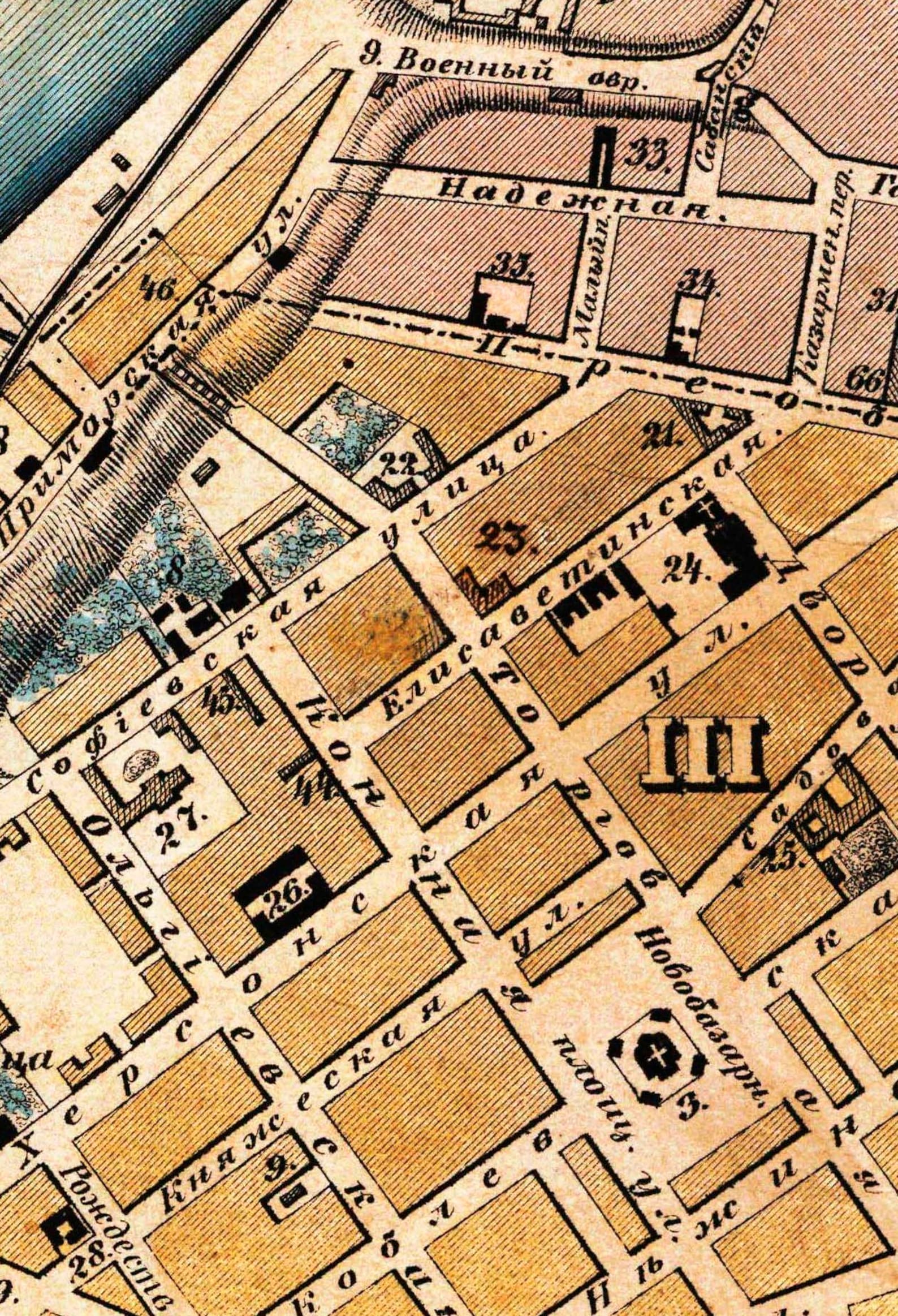 Odessa Ukraine Vintage Map Poster, 1864 Antique City Plan - Etsy