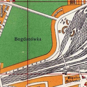 Lwów/ Lviv/ Lemberg City Map Poster on Paper. Historical City Map ...