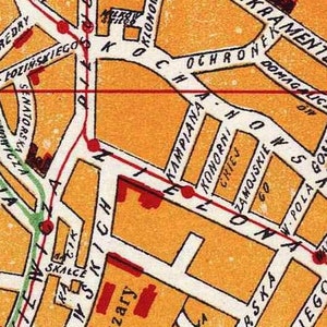 Lwów/ Lviv/ Lemberg City Map Poster on Paper. Historical City Map ...