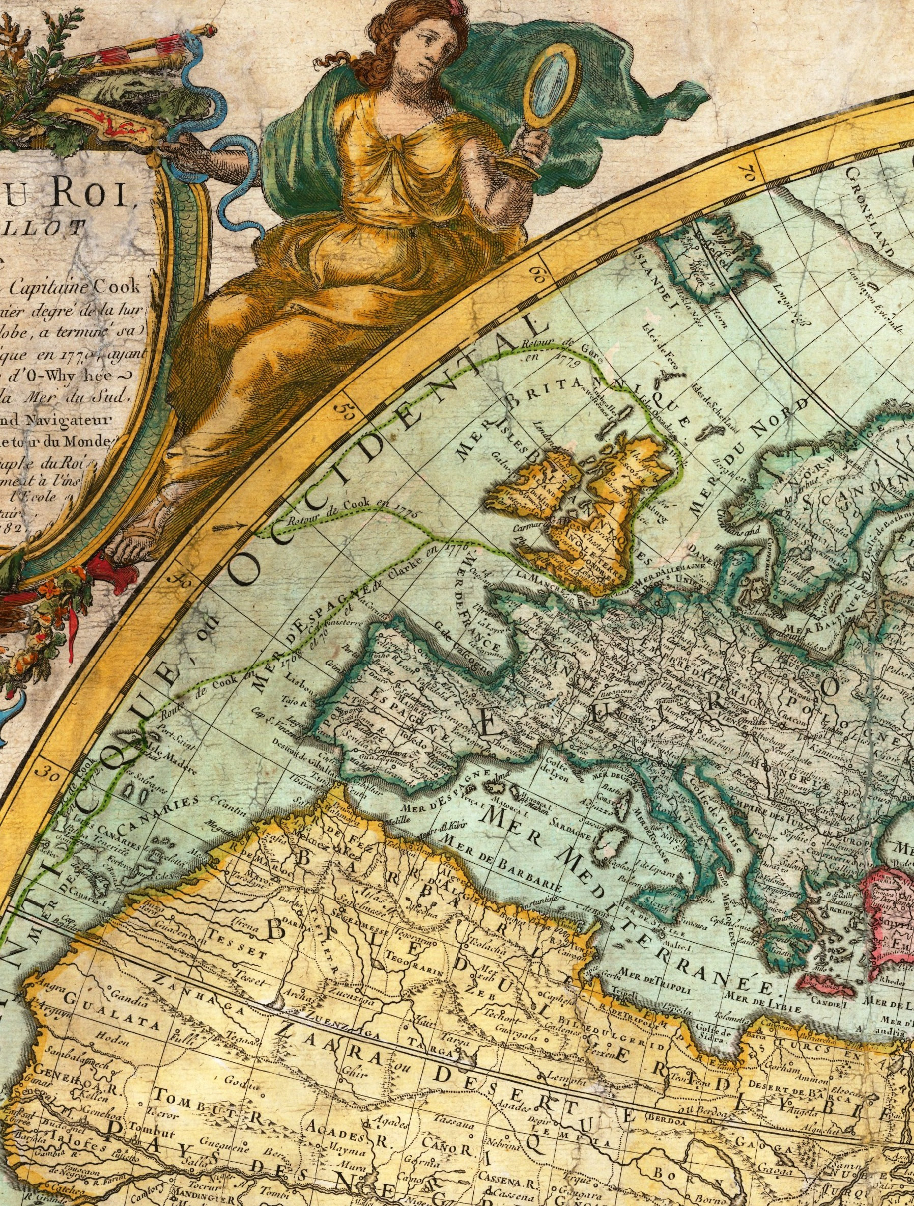 Colorful Bohemian Digital Vintage Printable World Map Download. Vintage ...