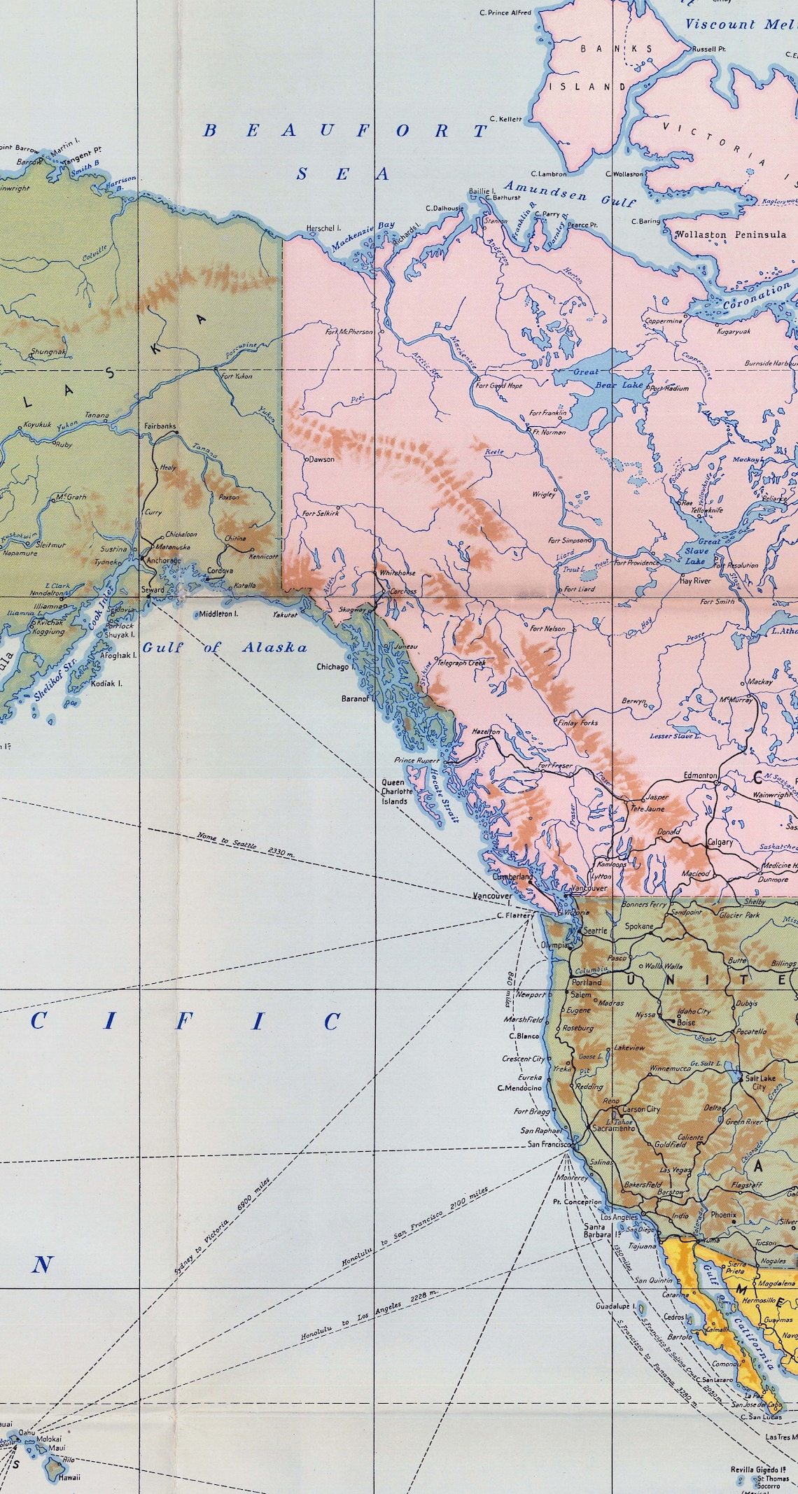 Digital Vintage Political World Map 1944. Instant Download. | Etsy