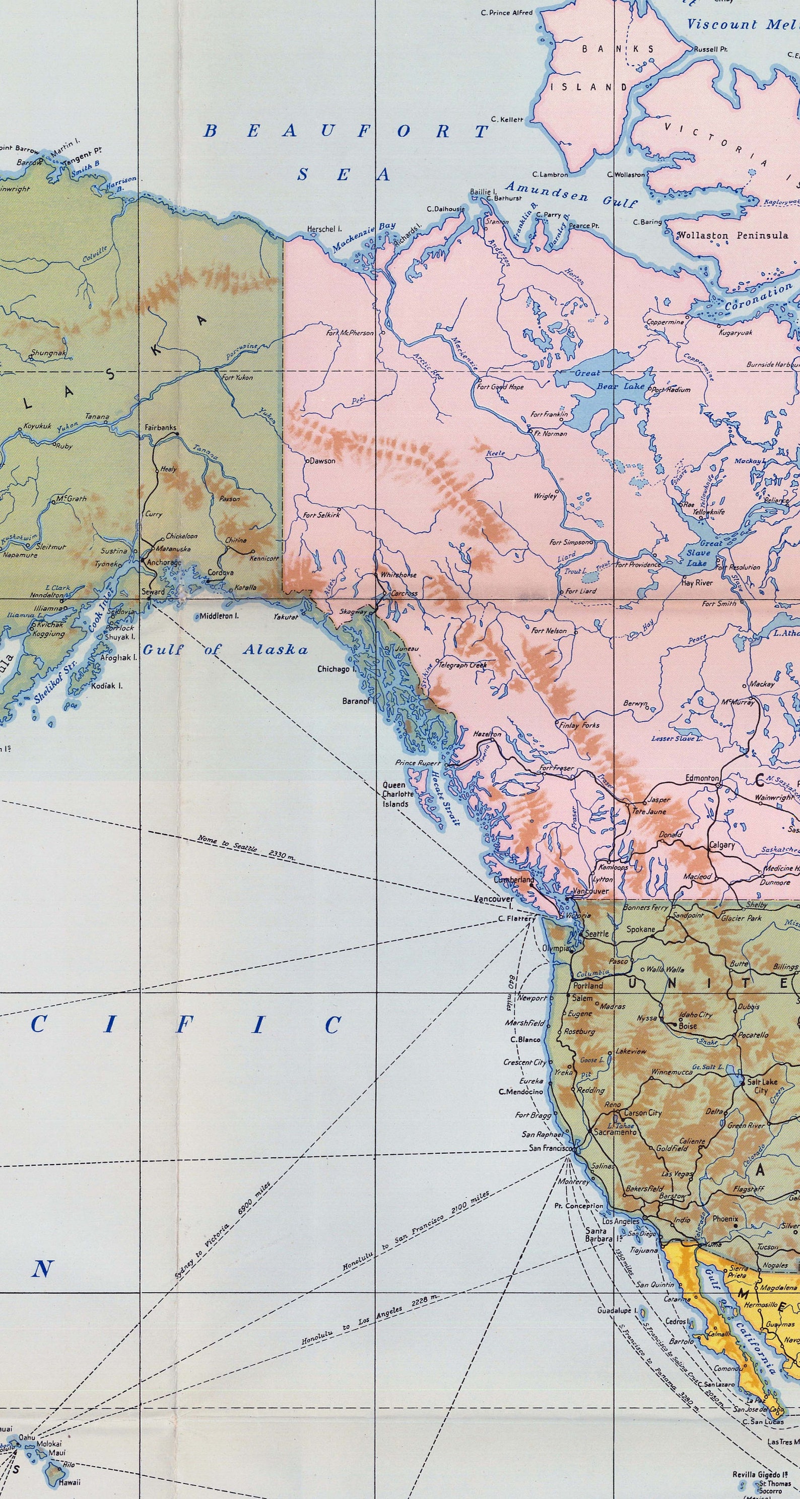 Digital Vintage Political World Map 1944. Instant Download. | Etsy
