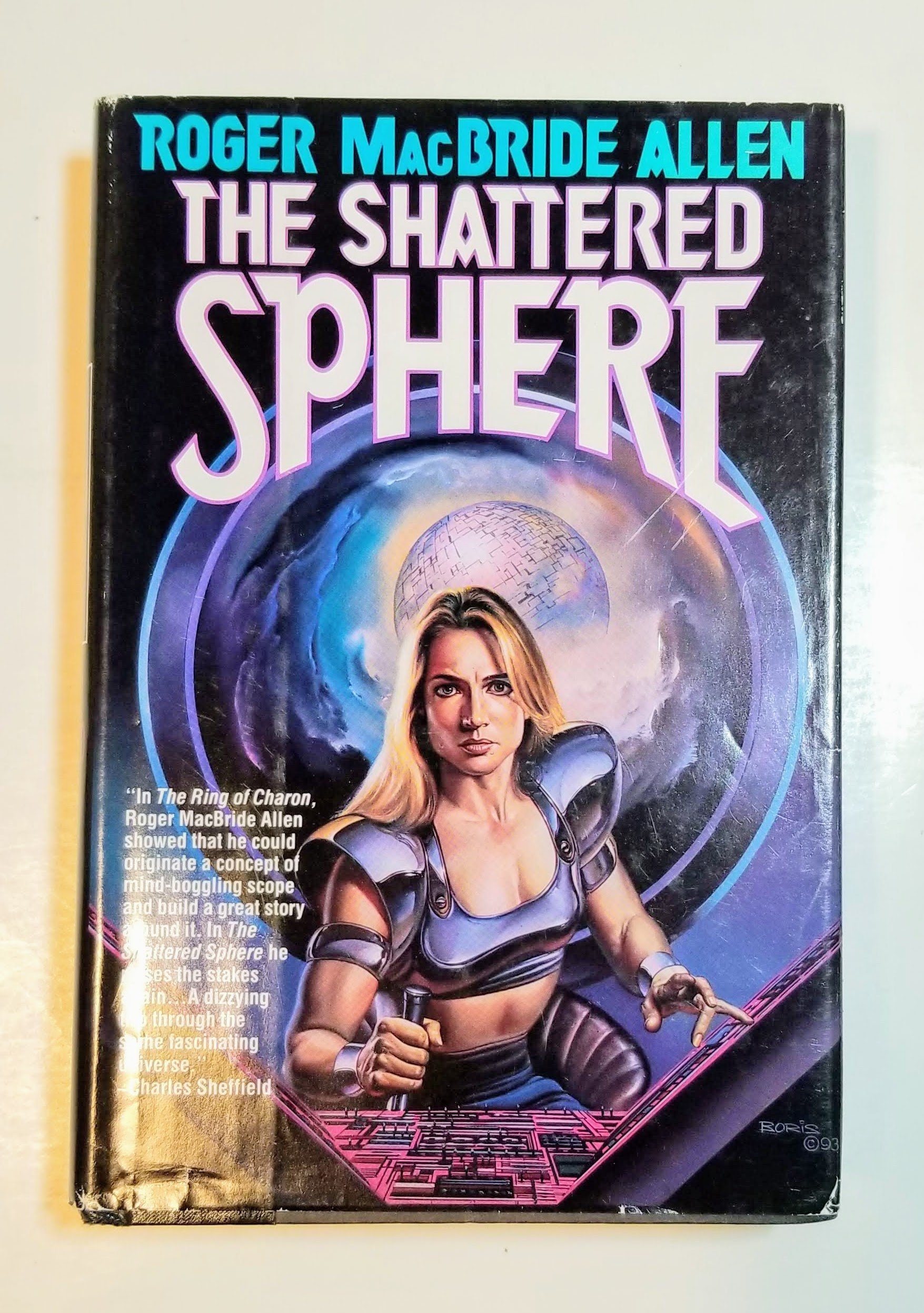1994 HCDJ the Shattered Sphere second Book of the Hunted Earth Roger ...