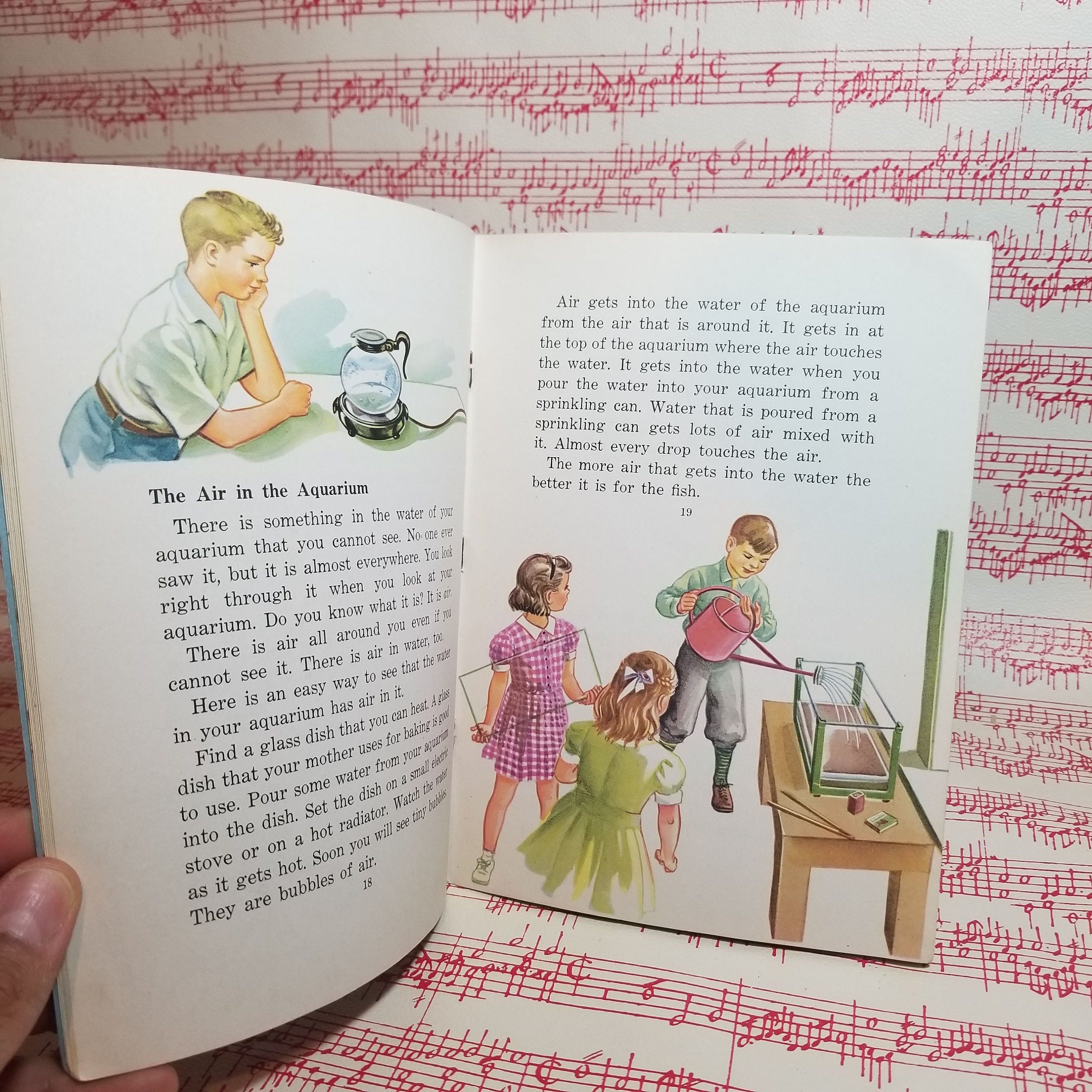 1952 SC An Aquarium The Basic Science Series Glenn O. Brough Beth ...