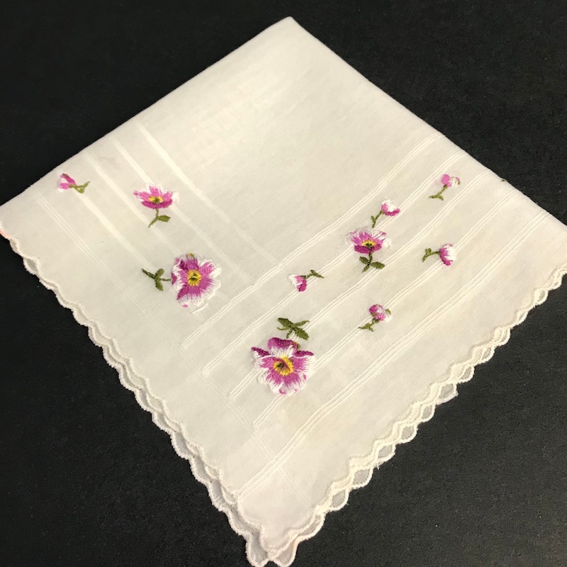 Purple Handkerchiefs - Etsy