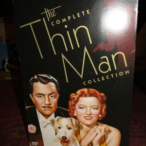 SALE the Thin Man, Complete DVD Collection, Myrna Loy, William Powell ...