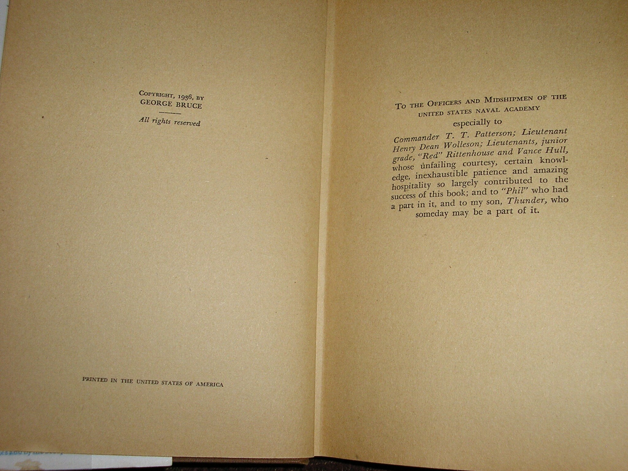 Antique, 1936, Navy Blue and Gold, by George Bruce, First Edition, DJ ...