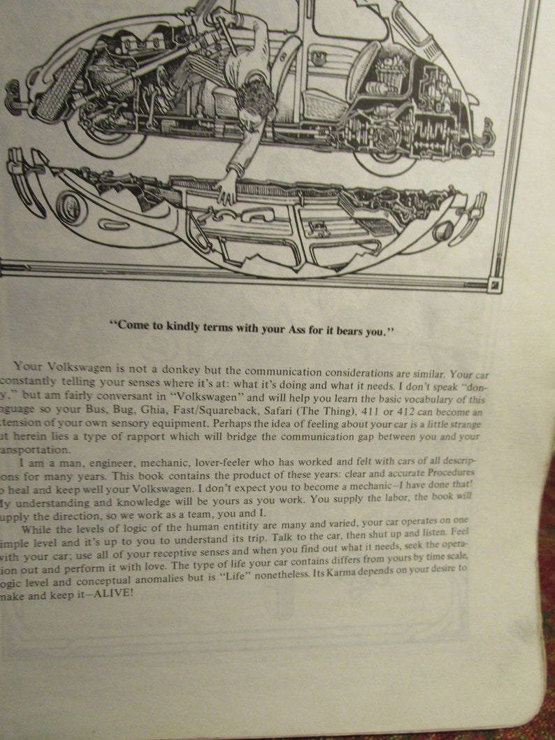 Vintage 1980, How to Keep Your Volkswagen Alive, by John Muir, VW ...